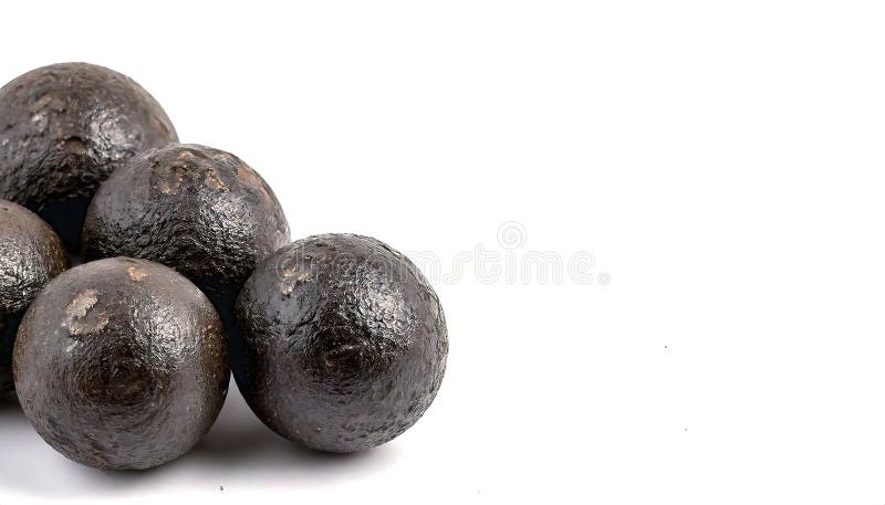Cast Iron Cannonball is a Solid Round Shot or Ball Spherical Projectile ...