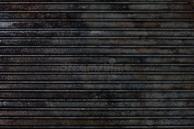 Cast Iron Grill Black Steel Texture Stock Image - Image of dirty, fire ...