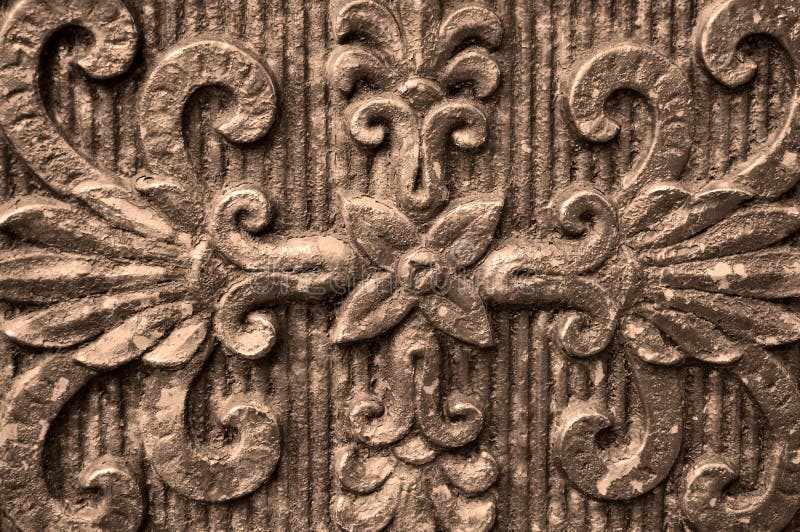 Cast iron grunge tile stock image. Image of toned, fancy - 58084069