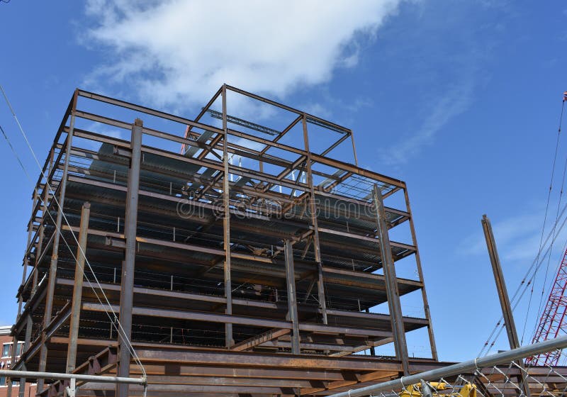 Construction site stock image. Image of fresh, modern - 100687055