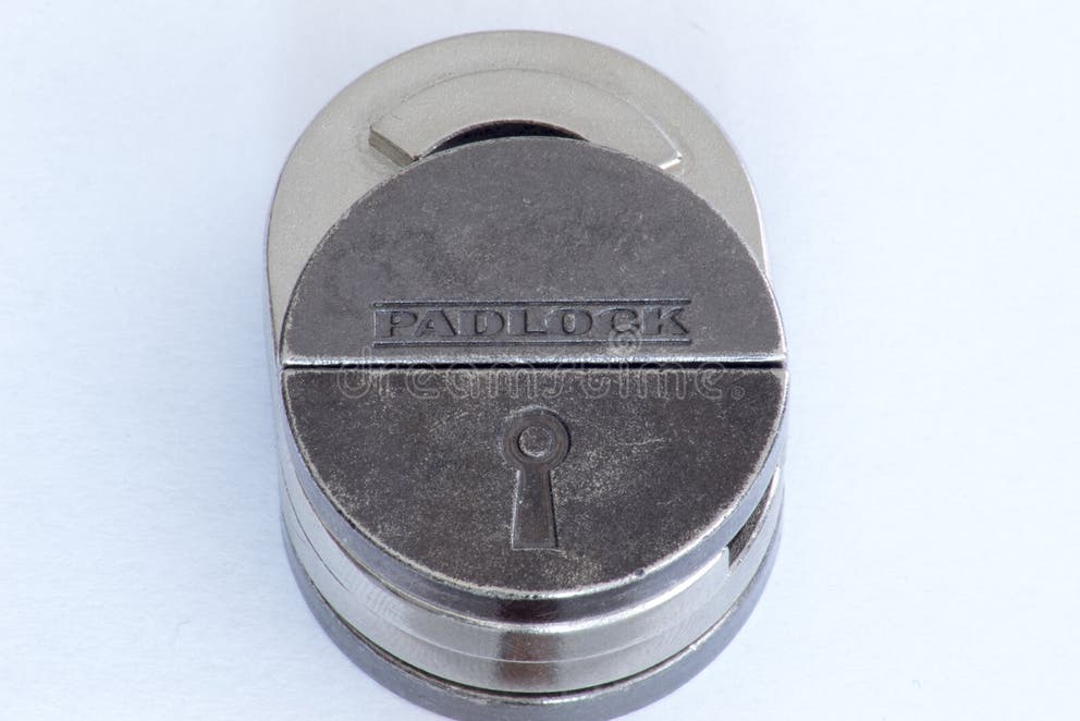 Cast iron puzzle padlock editorial photography. Image of jigsaw - 152249502