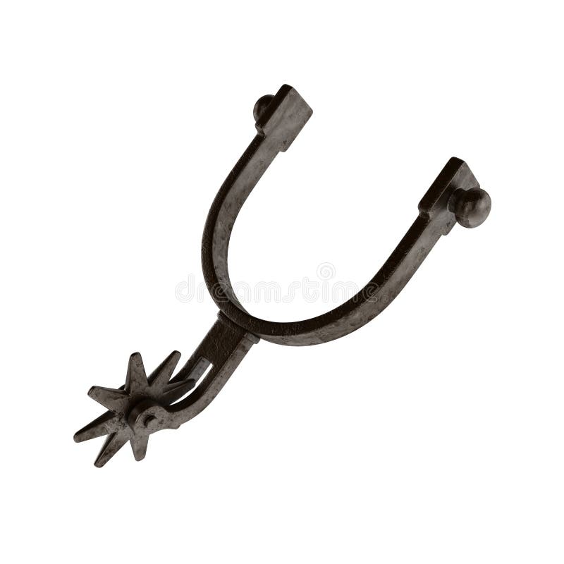 Cast Iron Spur stock illustration. Illustration of cowboy - 103003991