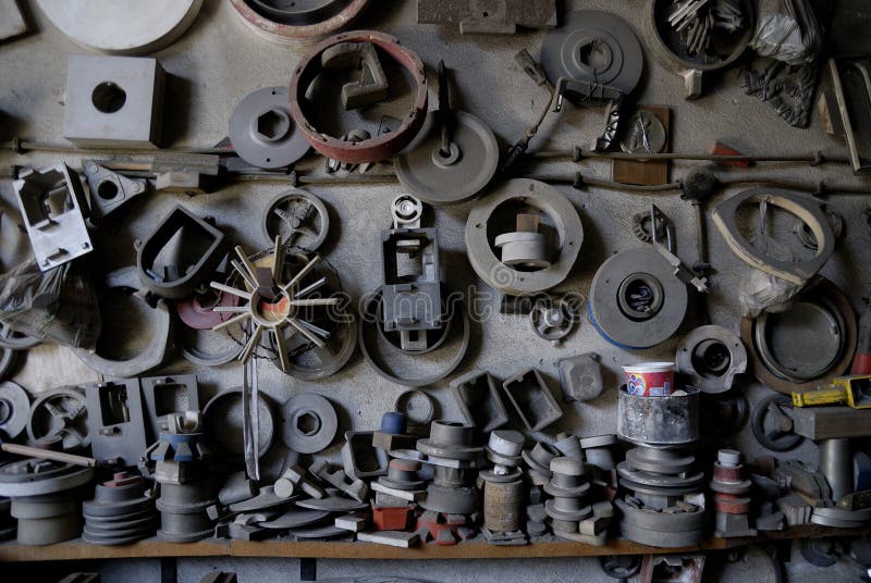 Cast metal stock image. Image of nuts, pitch, parts, heavy - 11260927