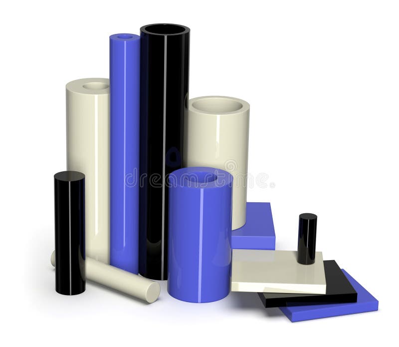 Cast nylon samples stock photo. Image of nylon, shapes - 141679166