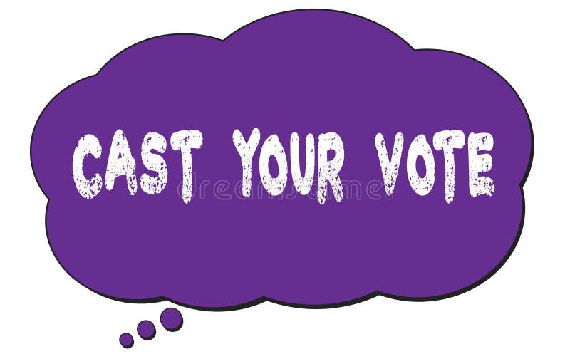 Cast Your Vote Stock Illustrations – 48 Cast Your Vote Stock ...