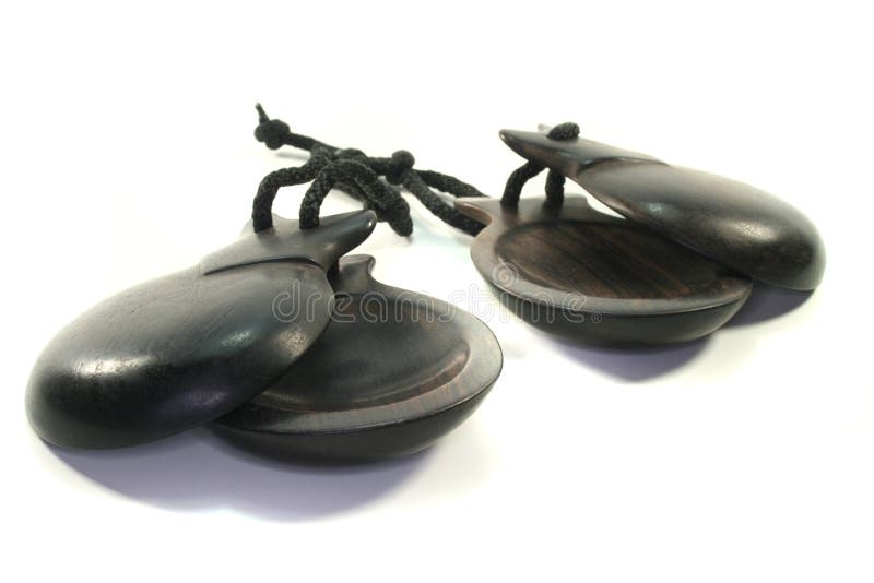 Castagnettes image stock. Image du ferraillement, tradition - 13835737