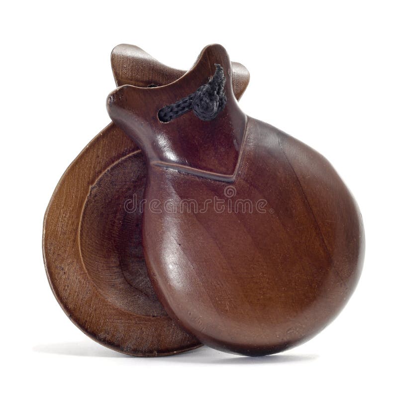 Castagnettes image stock. Image du folklore, coques, instrument - 20293885