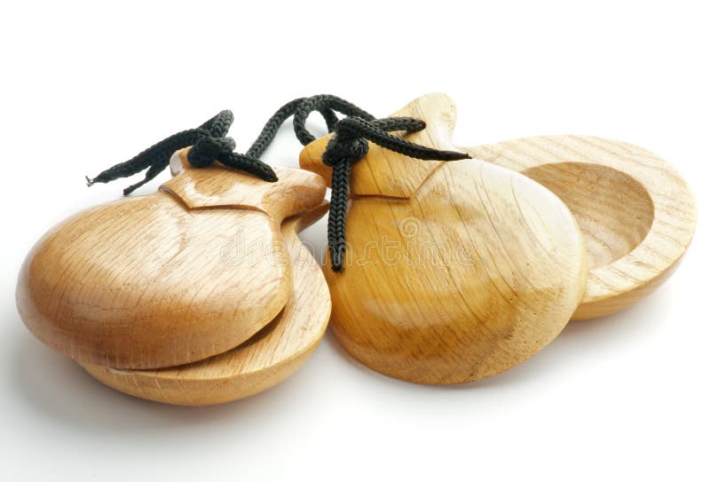 Castagnettes photo stock. Image du instrument, danse - 27751550