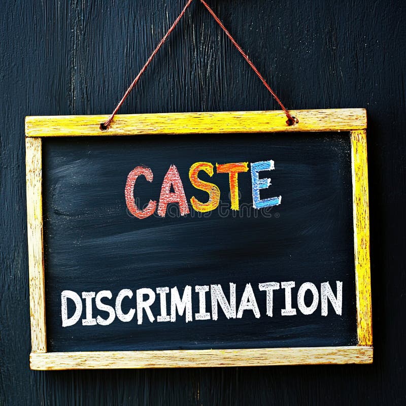 CASTE DISCRIMINATION Text Related To the Type of Discrimination Written ...
