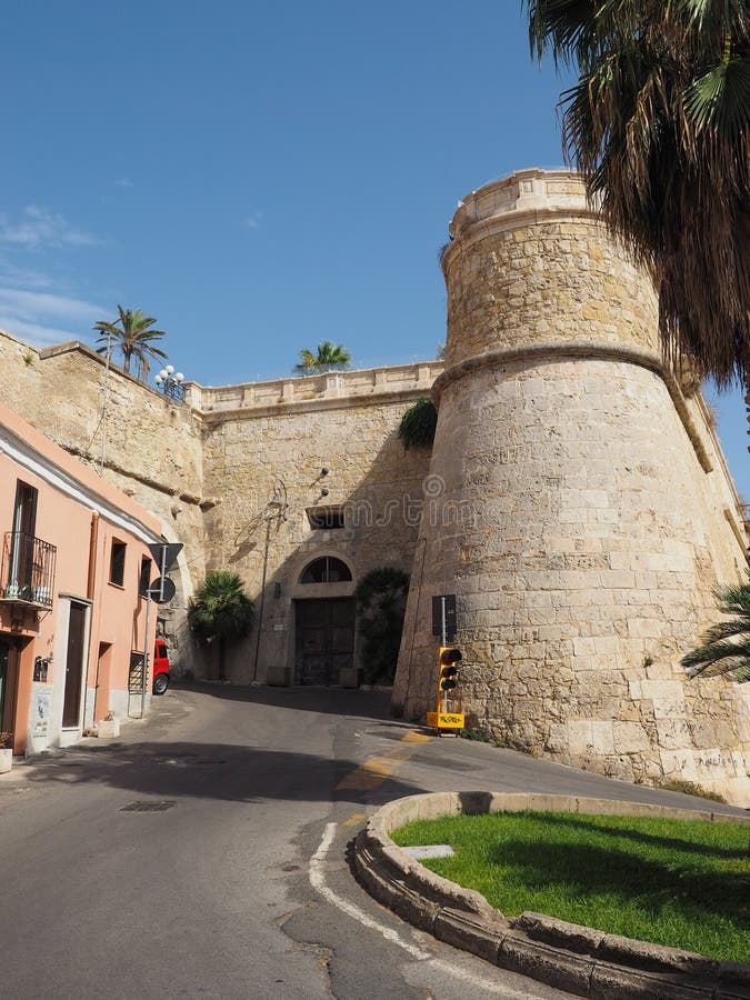 Casteddu (cuarto Del Castillo Del Significado) En Cagliari Imagen de ...