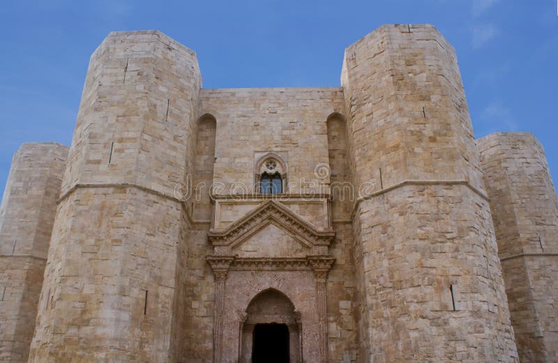 Interior of Castel Del Monte, Apulia, Italy Stock Image - Image of ...