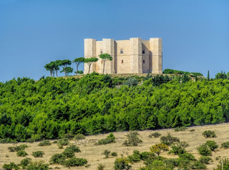Castel del Monte stock photo. Image of ancient, apulia - 52159916