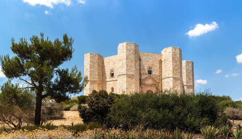 Castel del Monte, Italy stock photo. Image of castel - 98102266