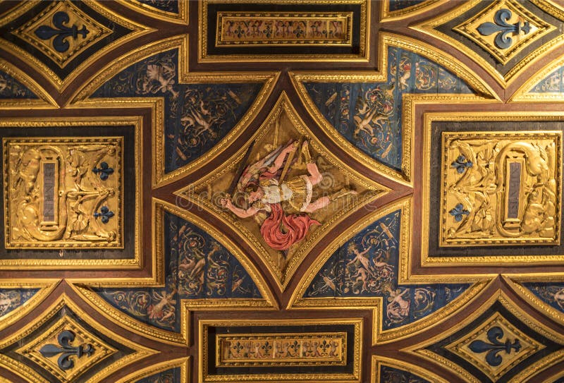 Castel Sant`Angelo, Hadrian`s Mausoleum, the Interior, Rome Editorial ...