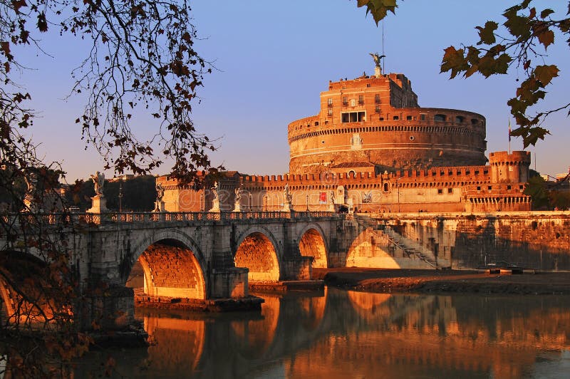 Castel Sant Angelo, Rome stock photo. Image of vatican - 13033464