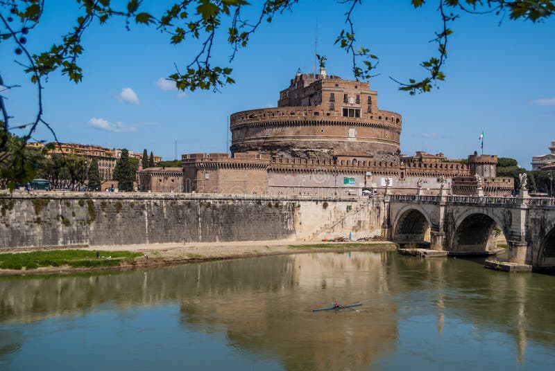 Castel Sant`Angelo stock photo. Image of ancient, classical - 98299406