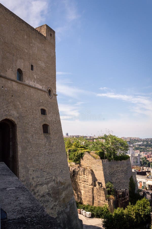 `Castel Sant Elmo` in Naples in Italy Stock Image - Image of famous ...