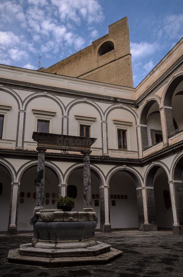 Castel Sant`Elmo Saint Elm Castle Stock Image - Image of vomero ...