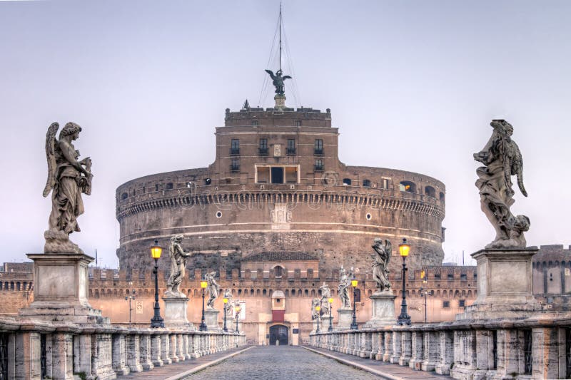Castel St.Angelo in Rome stock image. Image of outdoor - 39139509