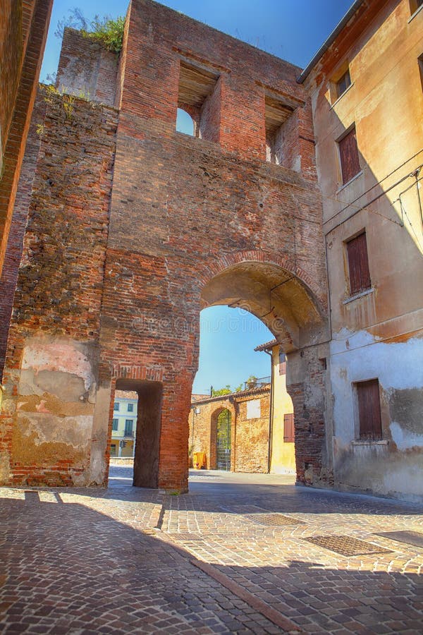 Castelfranco Ancient Architecture Stock Photo - Image of journey ...
