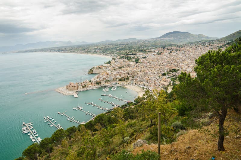 Castellammare Del Golfo, Sicily Stock Image - Image of cityscape ...
