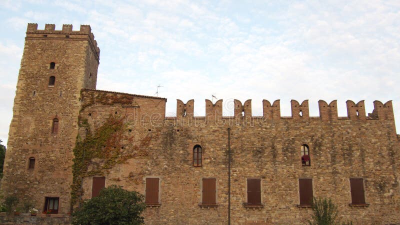 Castellarano Manor stock image. Image of guns, hill, duke - 7357207
