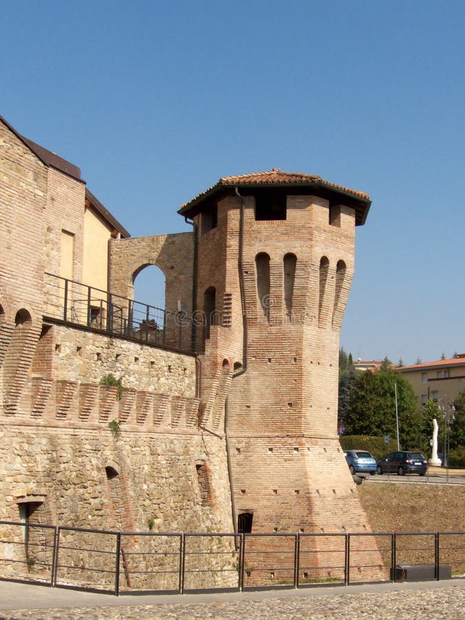 Castellarano S Castle Tower Stock Photo - Image of ancient, fight: 7358648