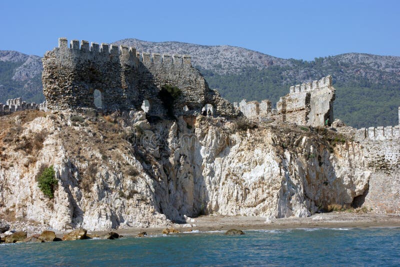 Castello dei crociati immagine stock. Immagine di contee - 84746205