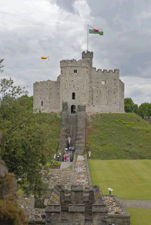 Castello Di Cardiff - Palazzo Gotico Vittoriano, Cardiff, Galles, Regno ...