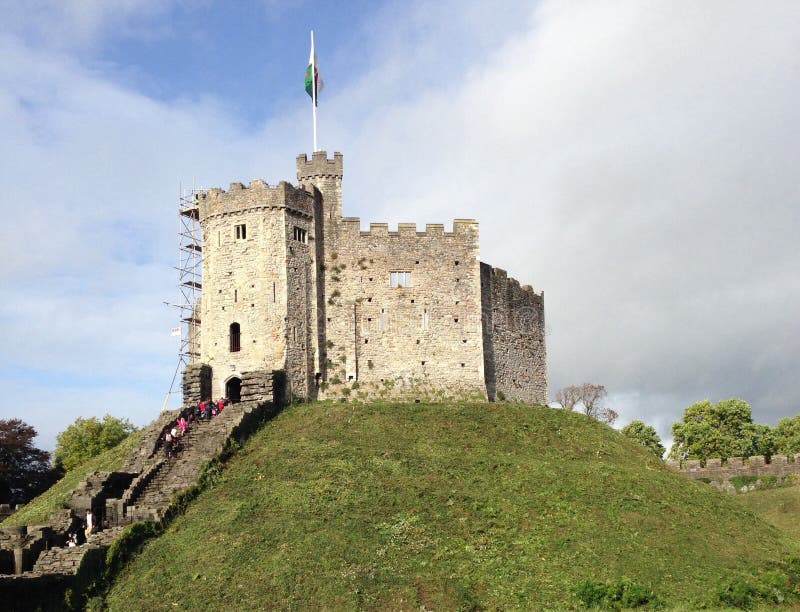 Castello Di Cardiff - Palazzo Gotico Vittoriano, Cardiff, Galles, Regno ...