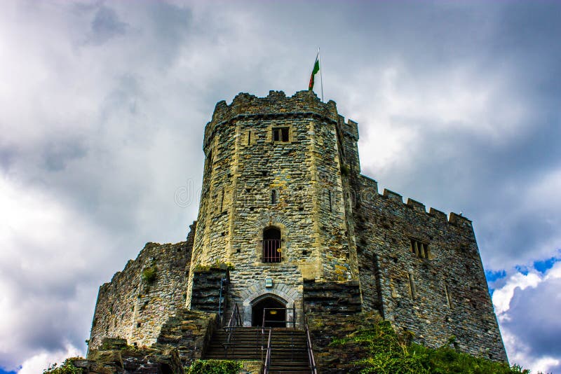 Castello di Cardiff immagine stock. Immagine di cardiff - 92207097