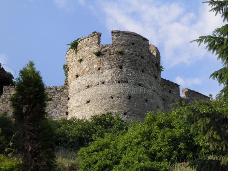 Castello Di Rozafa, Scutari Immagine Stock - Immagine di pietra ...