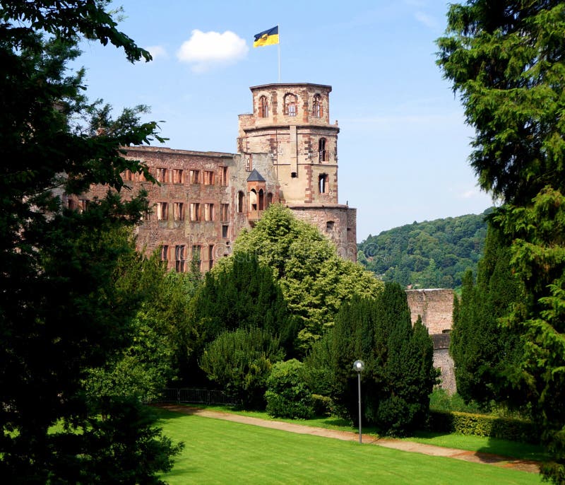 Castello di Heidelberg immagine stock. Immagine di vista - 43131585