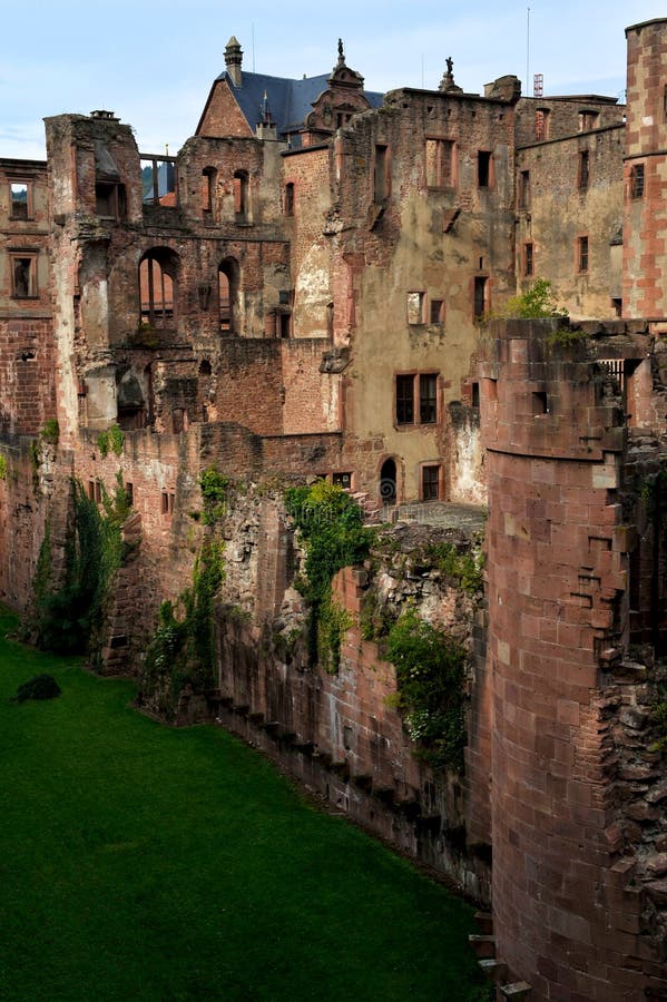 Castello Di Heidelberg, Germania Immagine Stock - Immagine di vista ...