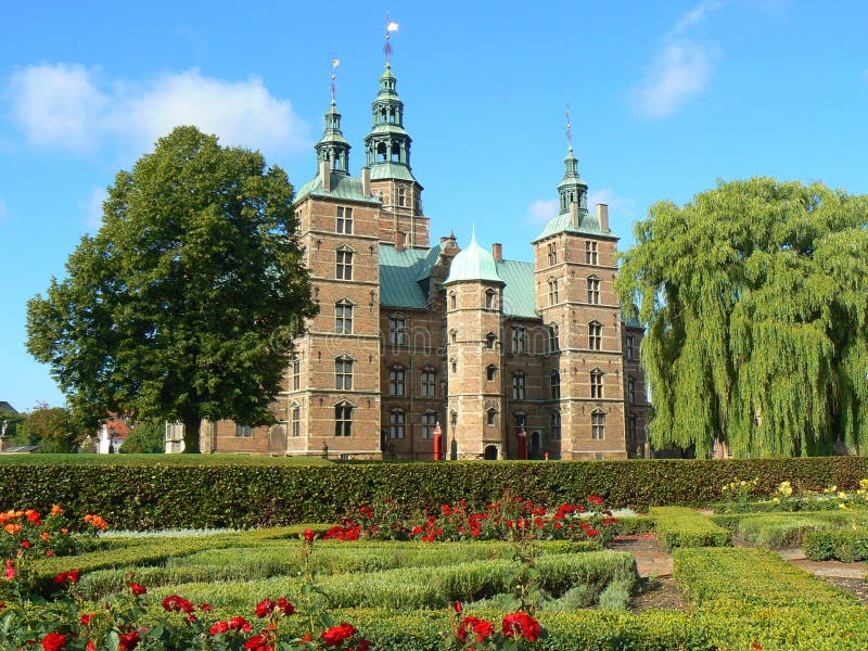 Castello Di Rosenborg a Copenhaghen Fotografia Stock - Immagine di ...