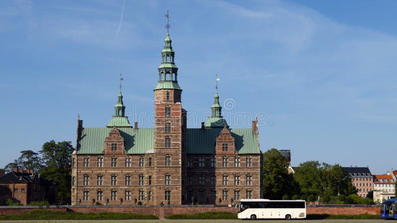 Castello Di Rosenborg, Copenhaghen Fotografia Stock - Immagine di ...