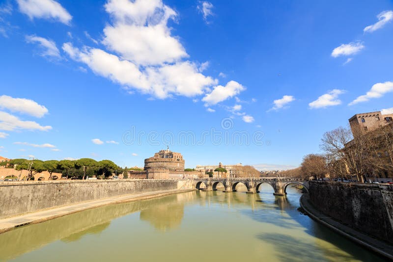 Castello Di San Angelo, Roma, Italia Fotografia Stock Editoriale ...