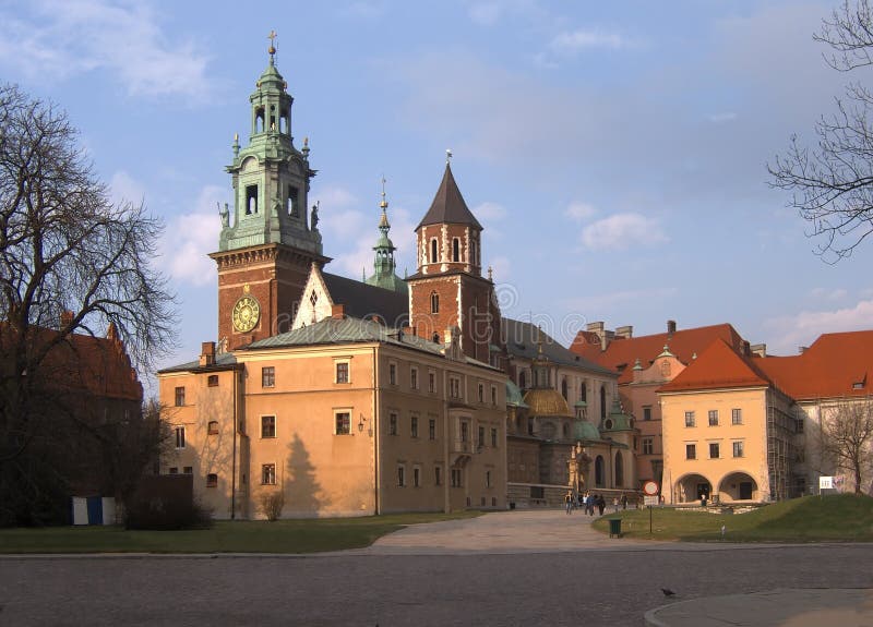 Castello di Wawel immagine stock. Immagine di reale, storico - 1572697