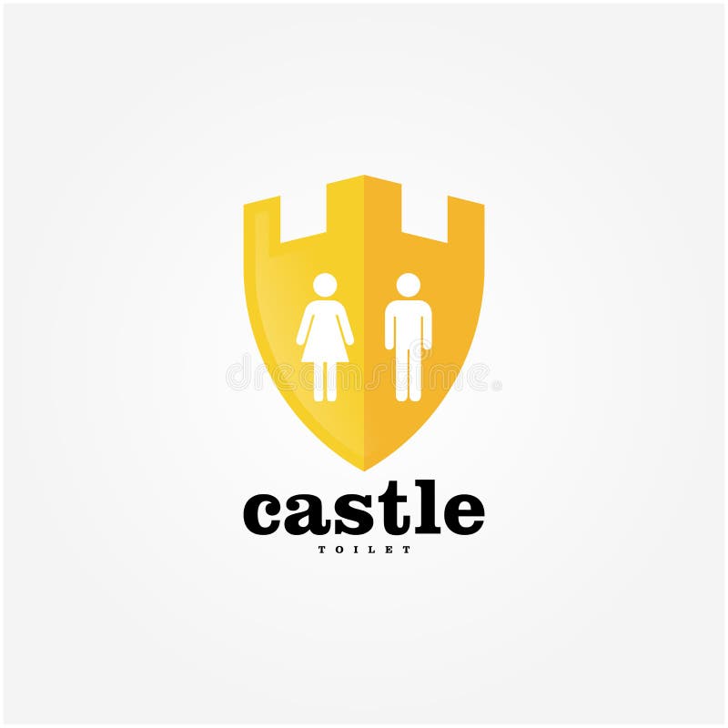 Castello Logo Vector Art Logo Illustrazione di Stock - Illustrazione di ...