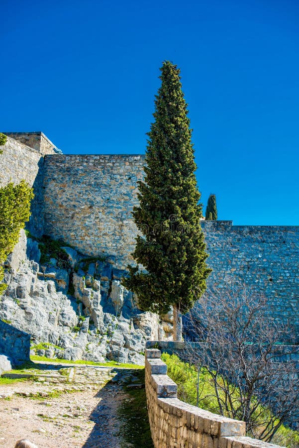 Vecchio Castello Di Ragusa in Croazia Fotografia Stock - Immagine di ...