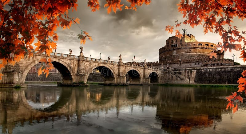 Castello Romano Saalburg Nel Mountai Tedesco Di Taunus Immagine Stock ...