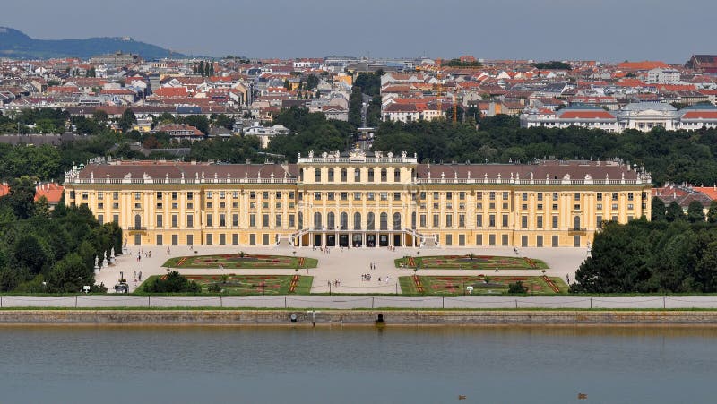 Castello Schoenbrunn, Vienna, Europa Immagine Editoriale - Immagine di ...