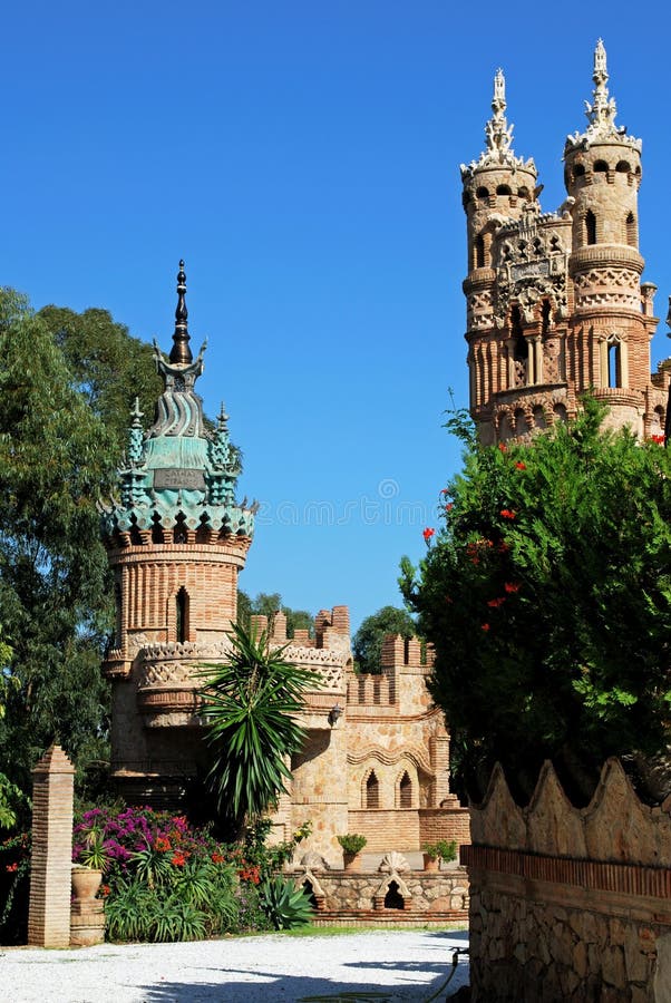 Castelo De Colomares, Benalmadena Foto de Stock Editorial - Imagem de ...