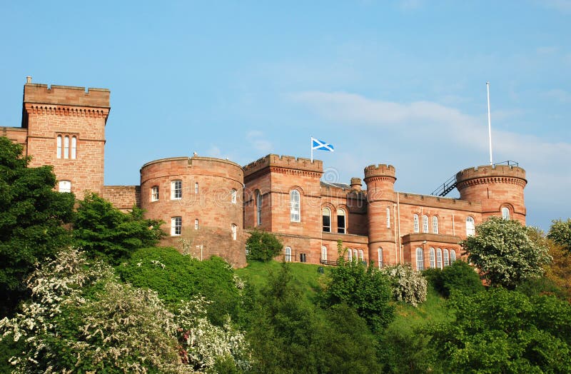Castelo De Inverness Em Scotland Imagem de Stock - Imagem de estrutura ...