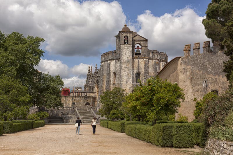 Castelo De Tomar Dos Cavaleiros Templar, Portugal Fotografia Editorial ...