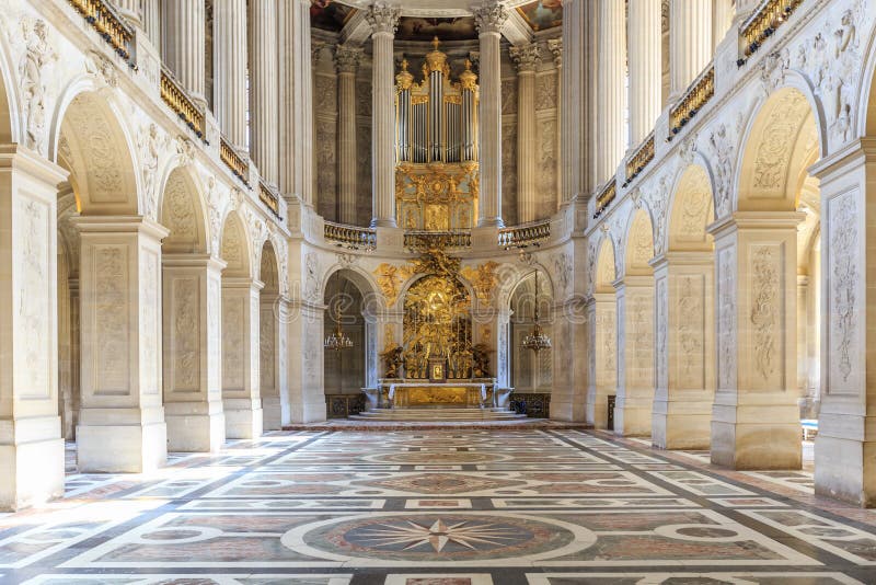 Castelo Interior De Versalhes, Versalhes, França Foto Editorial ...