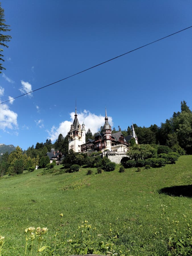 Castelul Peles, Romania stock image. Image of holiday - 268438299