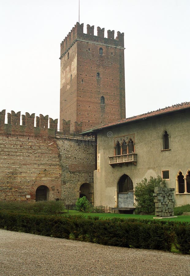 Castelvecchio, Verona, Italy Stock Image - Image of europe, historic ...