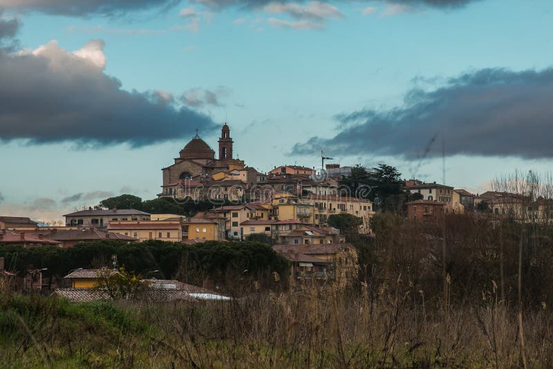 Castiglion Del Lago in Umbria Stock Image - Image of lago, europe: 88113165