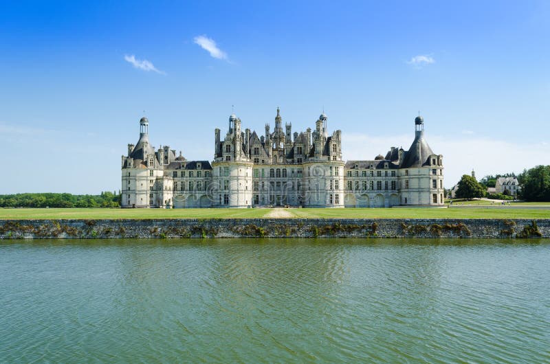 Castillo De Chambord – Francia Imagen de archivo - Imagen de lujo ...